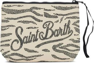MC2 Saint Barth Femme, Sacs, Beige, Taille: ONE Size Aline Pouch