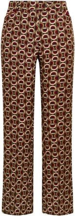 Maliparmi Maliparmi, Femme, Pantalons, Multicolore, Taille: 40 FR Pantalon Graphic Orbit