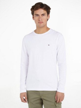 Tommy Hilfiger Langarmshirt STRETCH SLIM FIT LONG SLEEVE aus Baumwollstretch