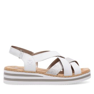 Rieker Sandalen Rieker V0279-80 Wei&szlig;