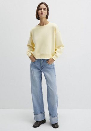 Mavi Rundhalspullover CREW NECK SWEATSHIRT Sweatshirt cropped