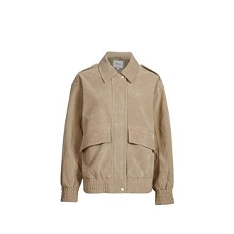 Topshop Veste l&eacute;g&egrave;re &agrave; effet daim