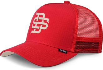 Djinns Future Ripstop (red) - Trucker Cap Meshcap Hat Kappe M&uuml;tze Caps