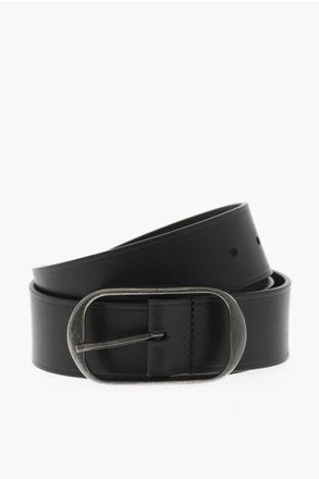 Dsquared2 Leather Belt in Solid Color 40mm size 100