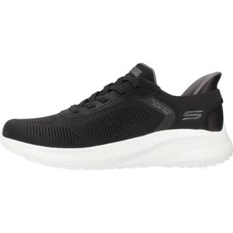 Skechers Homme, Chaussures, Noir, Taille: 45 EU Slip-ins : Bobs Sport Squad Chaos - Solid Step