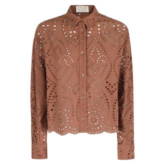 MC2 Saint Barth Oriane Shirt - - Blouses & Shirts - Damen - Braun - S