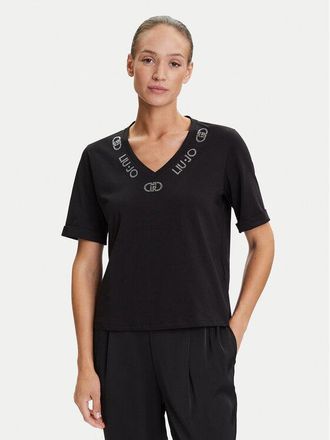 Liu Jo T-Shirt TF5143 JS003 Schwarz Regular Fit
