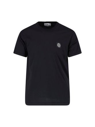 Stone Island Cotton Logo T-Shirt