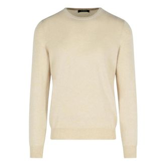 Gran Sasso 113 Paricollo - - Knitwear - Herren - Beige - 2XL