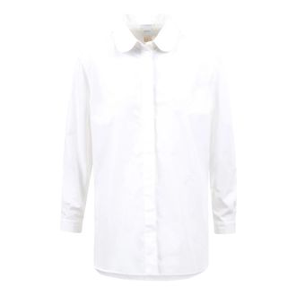 Patou Ma&szlig;geschneidertes Baumwollpopeline-Hemd - - Blouses & Shirts - Damen - Wei&szlig; - S