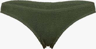 Bond-Eye Bas de maillot de bain textur&eacute; &agrave; taille basse