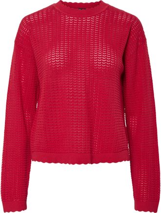 Pieces Pcscout Ls O-Neck Knit Bc