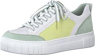 Marco Tozzi Femme Damen 2-2-23703-20 Basket, Blanc (White/Mint C.), 39 EU