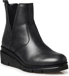 Pediconfort Boots compensées crantées talon 5 cm - FEMME - Taille : 41 - Couleur : Noir