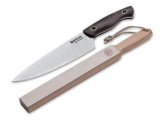 B&ouml;ker Saga Grenadill Geschenkset Kochmesser, Holz, Braun, 35 x 10 x 5 cm, 2-Einheiten