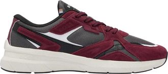 HUGO BOSS Owen Runn Sneaker f&uuml;r Herren, Wildleder (Rot)