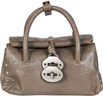 Zanellato Femme, Sacs, Brun, Taille: ONE Size Dotta Pelle Vintage