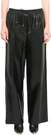Michael Kors Femme, Pantalons, Noir, Taille: 40 FR Pantalon en Similicuir