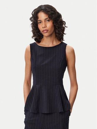 French Connection Bluse Alia 729F3 Dunkelblau Slim Fit