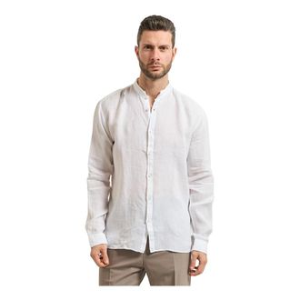 HUGO BOSS Homme, Chemises, Blanc, Taille: XL Chemise en lin coupe slim