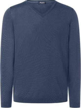 Maerz Herren Strickpullover aus Schurwolle
