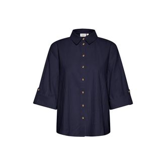 Saint Tropez ZalindaSZ Shirt - - Blouses & Shirts - Damen - Blau - S