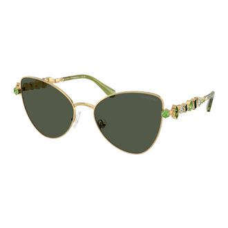 Swarovski Stilvolle Sonnenbrille Sk7034 in Blau - - Accessories - Damen - Gelb - 56 MM