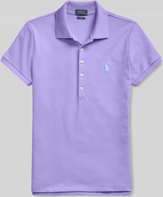 Polo Ralph Lauren Slim Fit Poloshirt aus Baumwoll-Mix