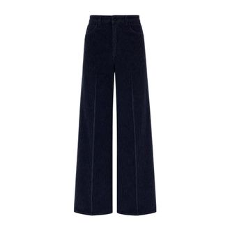 Cruna Taylor Weite Hose - - Trousers - Damen - Blau - M