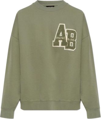 Anine Bing Femme, Sweatshirts et sweats &agrave; capuche, Vert, Taille: 38 FR Miles SweaT-shirt