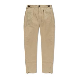 Dsquared2 Hose mit weiten Beinen - - Trousers - Damen - Beige - M