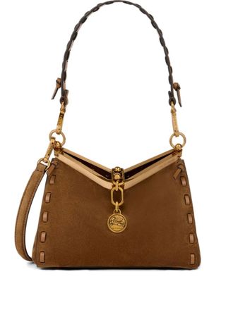 Etro petit sac porté épaule Vela - Marron