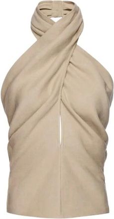 Magda Butrym Femme, Tops, Beige, Taille: 38 FR Blouse 10