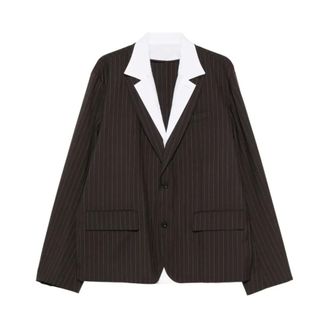 sacai Herren, Jacken, Braun, LGr&ouml;&szlig;e