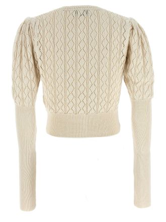 Vivienne Westwood Womens Beige Cotton Cardigan Clothing