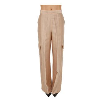 Blugirl Damen, Hosen, Beige, SGr&ouml;&szlig;e