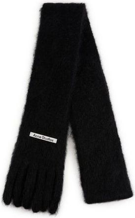 Acne Studios Echarpe &agrave; franges en laine