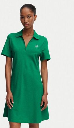 Tommy Hilfiger Kleid f&uuml;r den Alltag 1985 WW0WW48749 Gr&uuml;n Regular Fit