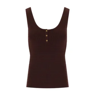 Elisabetta Franchi Damen, Oberteile, Braun, MGr&ouml;&szlig;e