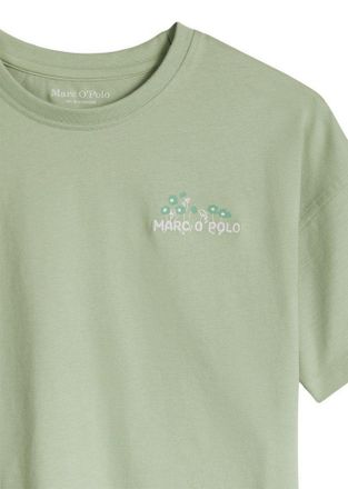 Marc O'Polo T-Shirt mit Logostickerei auf beiden Seiten