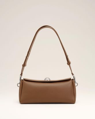 Ami Sac Carrousel marron en cuir de veau Moka - TU - Unisex