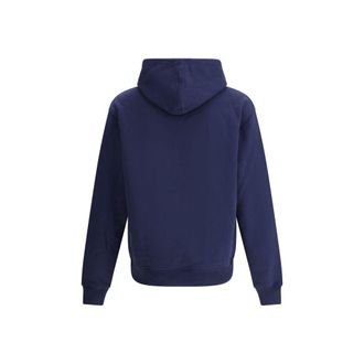 Ami Mens Blue Cotton Sweatshirt Clothing