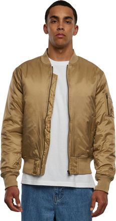 Urban Classics Herren Pánská bunda Urban Classics Basic Bomber Jacke, Beige (3), M EU