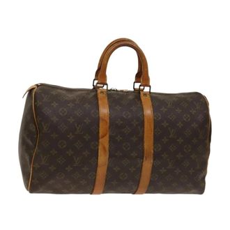 Louis Vuitton unisex, Pre-owned, Brun, Taille: ONE Size Pre-owned Monogram Keepall