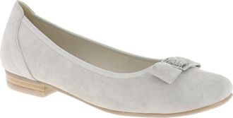 Andrea Conti Damen Ballerina Ballerinas, Taupe, 41 EU