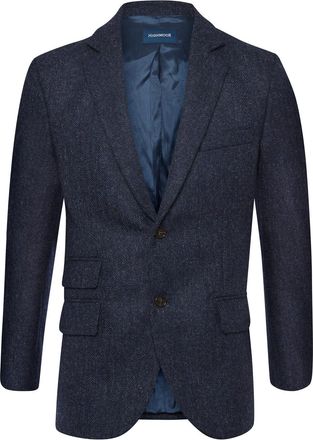 Highmoor Tweed-Sakko Dunkelblau 56