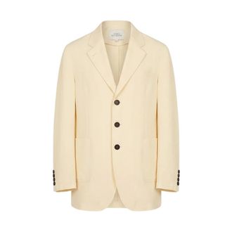 STUDIO NICHOLSON Femme, Vestes, Beige, Taille: 44 FR Elkin Jacket