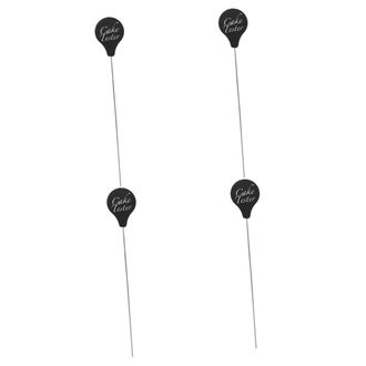 Cabilock 4 St&uuml;ck Backtestnadel Kuchentester Thermometer Hochzeitstortentester K&uuml;che Kuchentester Kuchen Doneness Tester Kuchentester Nadel Kuchentester Spie&szlig; K