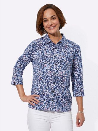 Witt Klassische Bluse Jersey-Bluse 3/4-Arm