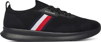 Tommy Hilfiger Sneakers Tommy Hilfiger Lightweight Knitted Runner FM0FM05756 Schwarz